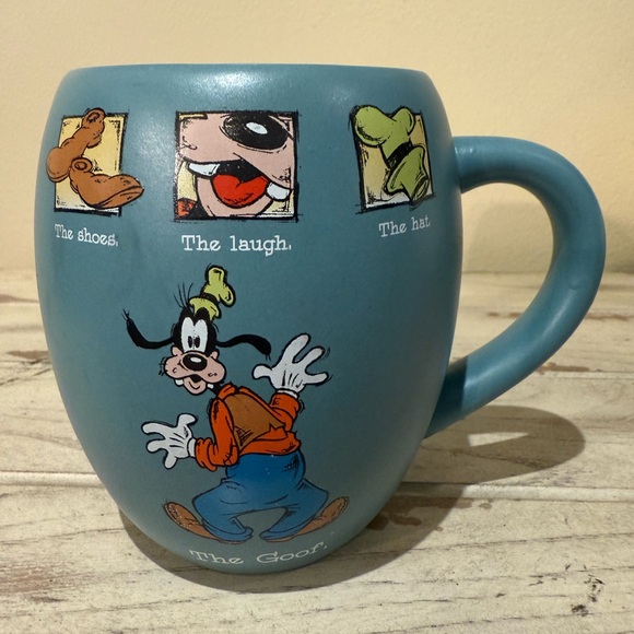 Disney | Dining | Disney Store Goofy The Goof Barrel Shaped Mug The ...